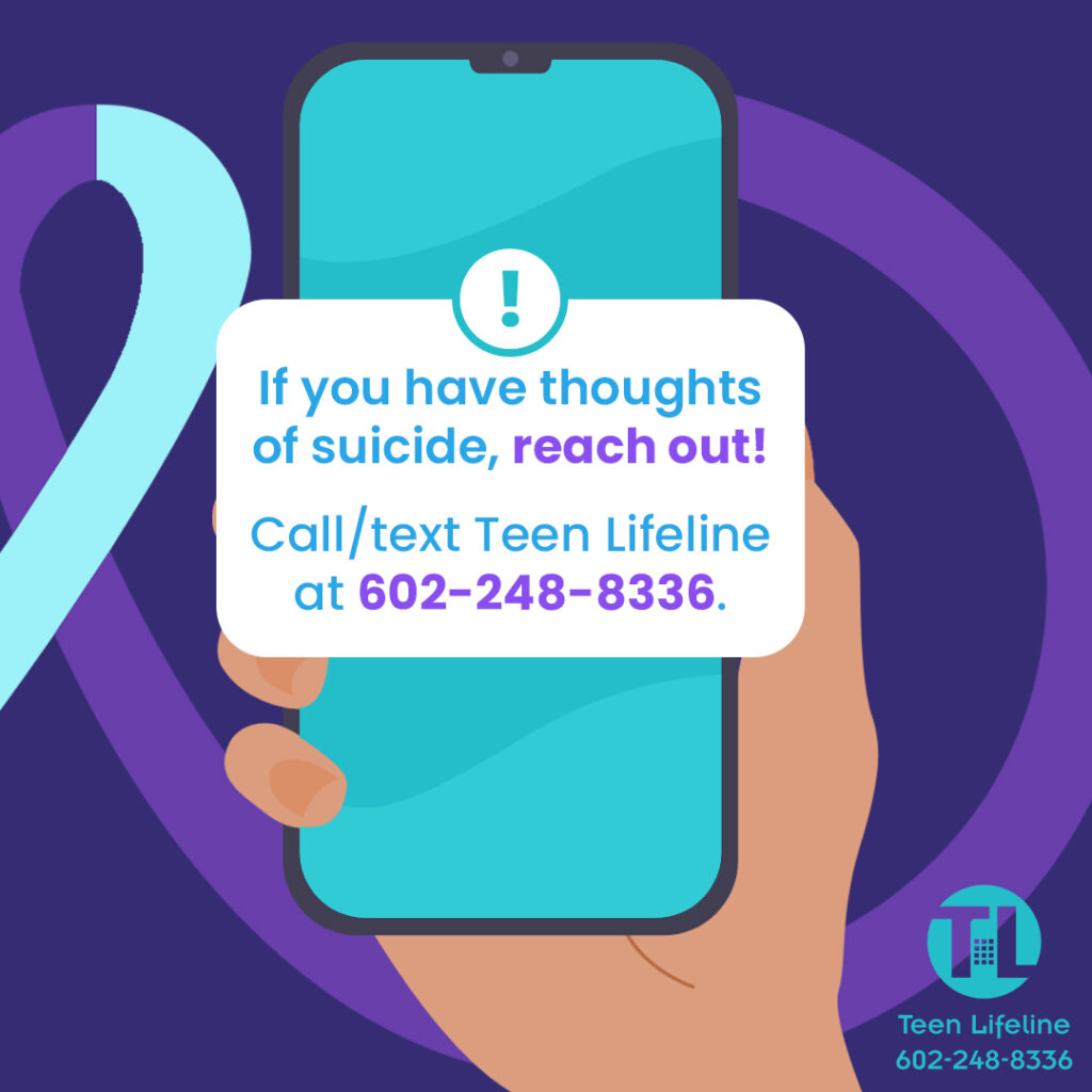 Promote Teen Suicide Prevention Awareness Month | Teen Lifeline