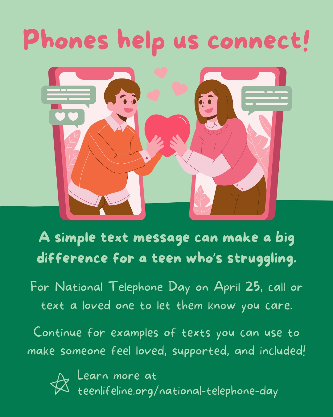 National Telephone Day | Teen Lifeline